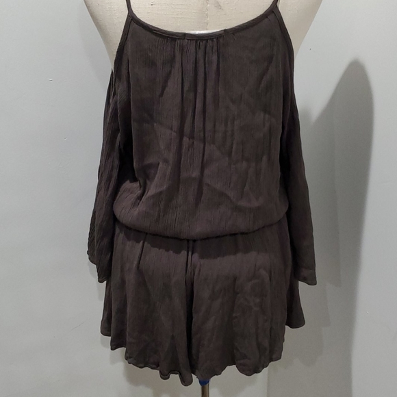 Pants & Jumpsuits | Womens Boho Chic Romper With Sleeves Size Medium ...